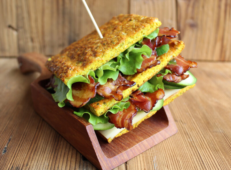 Low carb Toastbrot (glutenfrei)