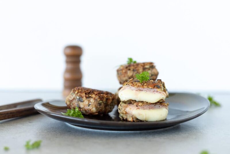 Mini Cordon Bleu (low carb & glutenfrei)