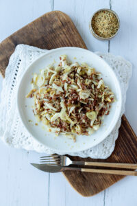 Würziger Fenchel Wildreis Salat (vegan & glutenfrei)